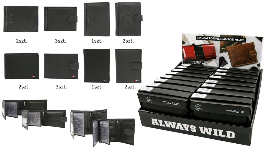 Display Men's Leather Wallets | Galanteriacedar.pl